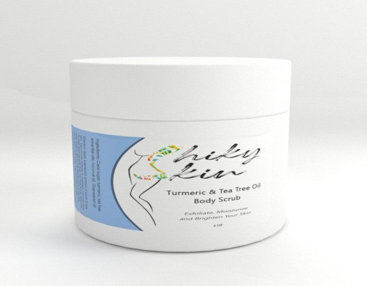 Turmeric & Tea Tree Oil Body Scrub – ShikySkin